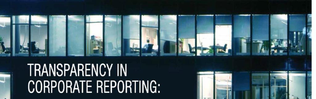 Transparency in Corporate Reporting - Transparency International Suisse